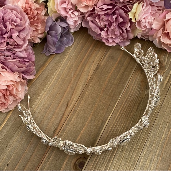 Accessories | Stunning Royal Crest Princess Queen Crystal Bridal Tiara ...